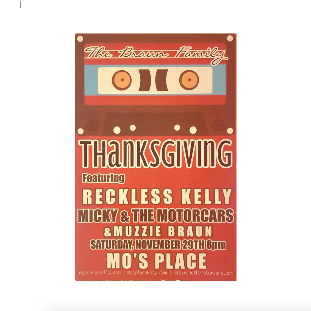 Concert Posters – Reckless Kelly