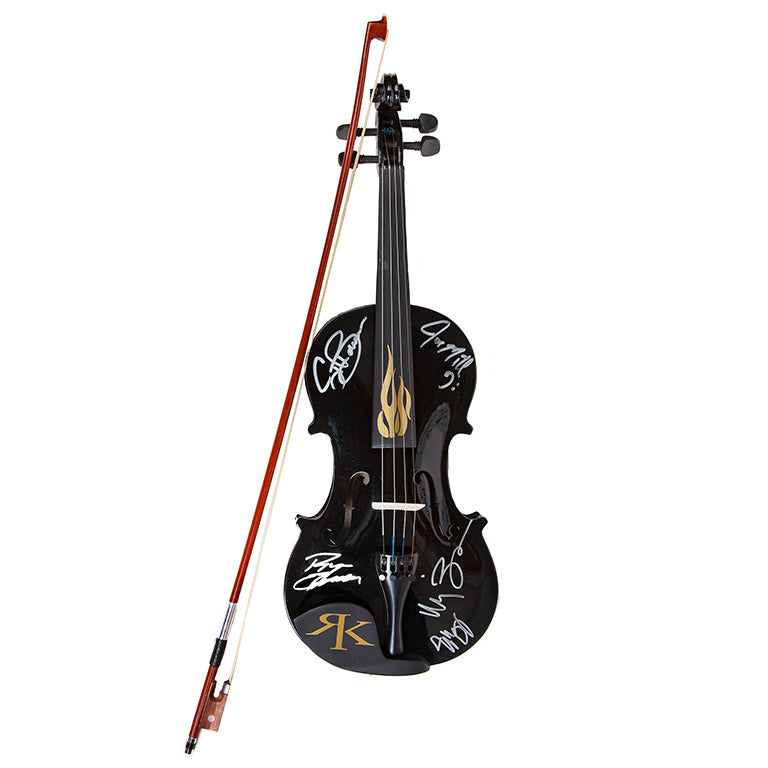 Flame Fiddle Black w/ Case - Autographed by RK – Reckless Kelly